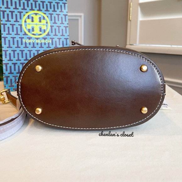 Tory Burch | Bags | New Tory Burch T Monogram Bucket Drawstring Bag ...